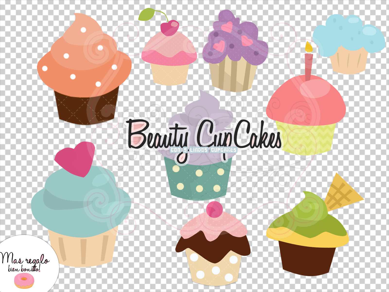~Beauty CupCakes PSD Files + Regalo by OriNicot on DeviantArt