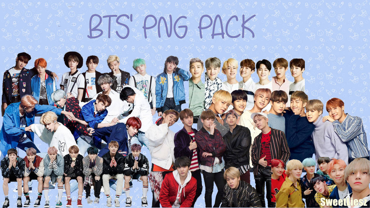 BTS' PNG Pack by SweetLiesz on DeviantArt
