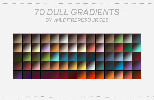 dull gradients @wfres by wildfireresources on DeviantArt