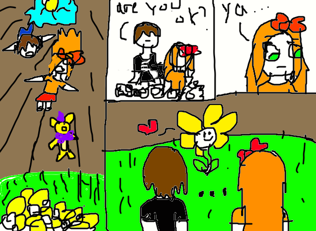 We All Fall Down~ (Fnaf/Undertale Crossover Comic) by LolbitKawaiiLove on DeviantArt