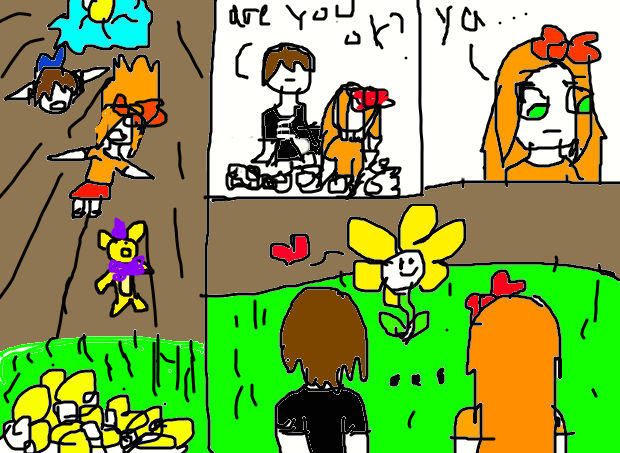 We All Fall Down~ (Fnaf/Undertale Crossover Comic) by LolbitKawaiiLove ...