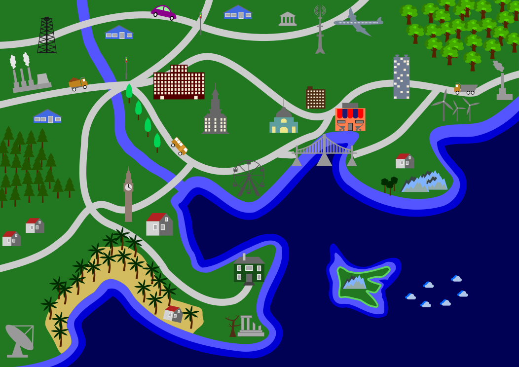 01 Modern Map Elements.svg by bemperum on DeviantArt