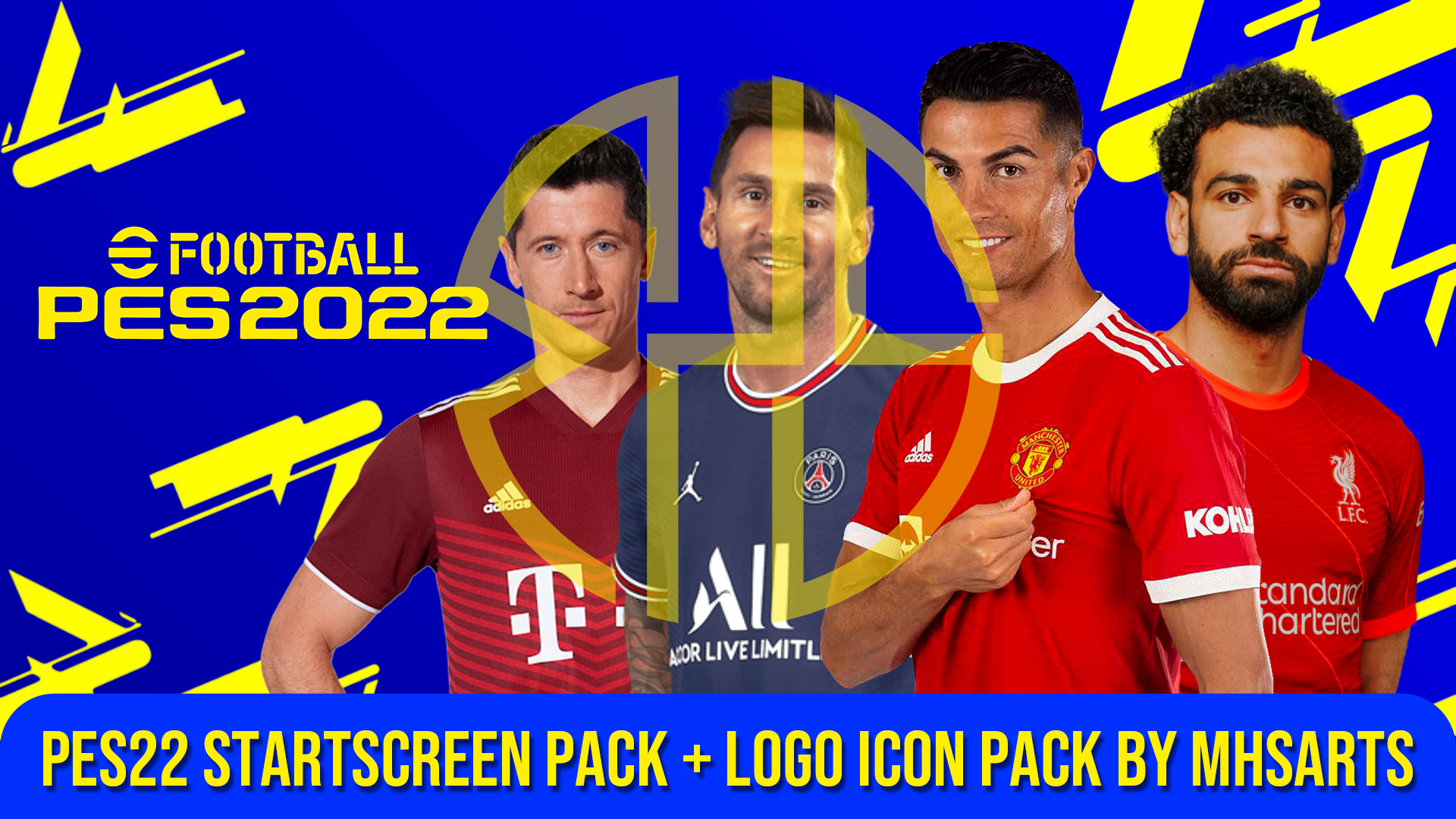 eFootball PES22 START SCREEN PACK+LOGO ICON by MHSArts on DeviantArt
