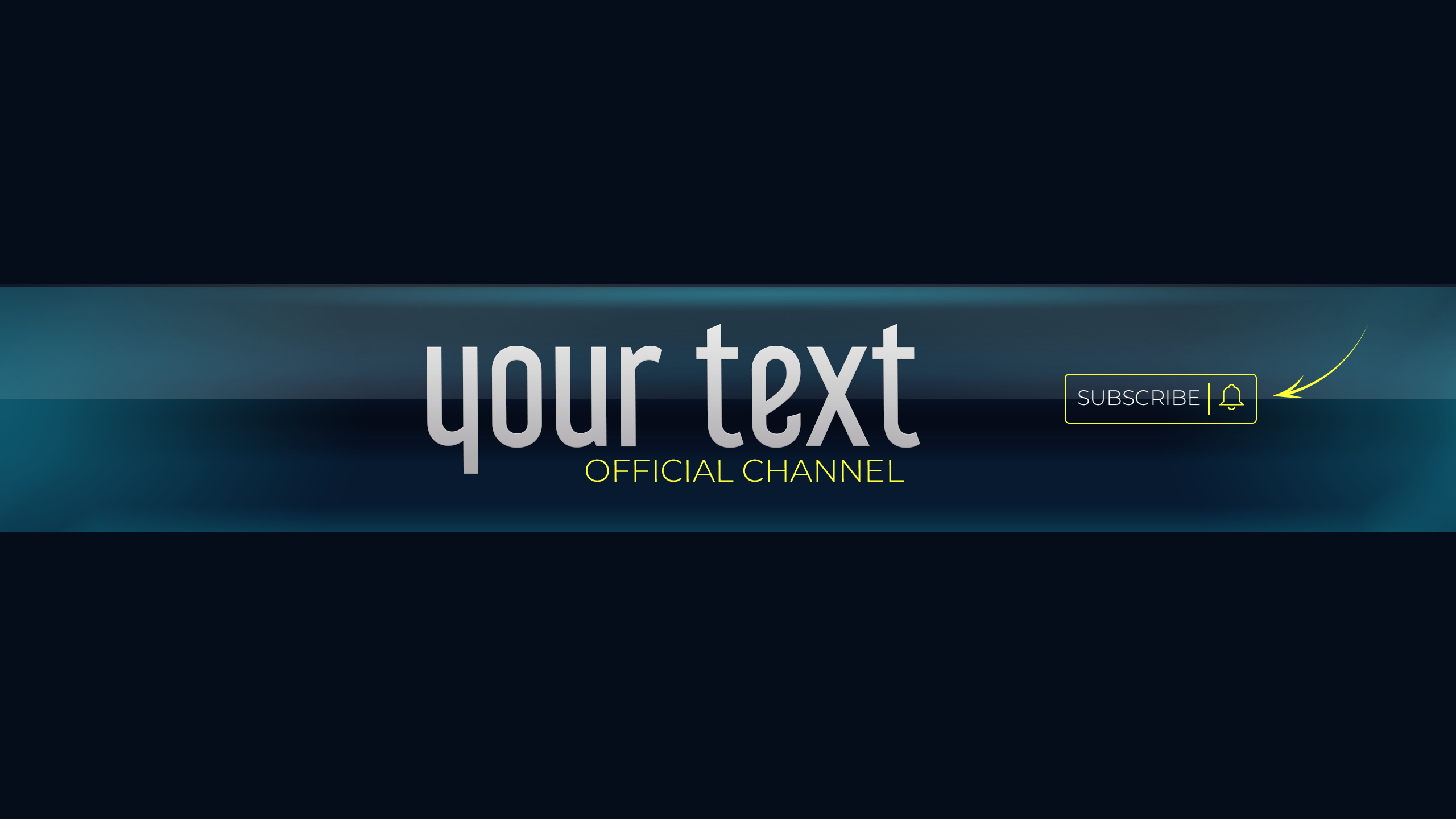 Youtube Banner Template 4 By Albaniagraphicdesign On Deviantart