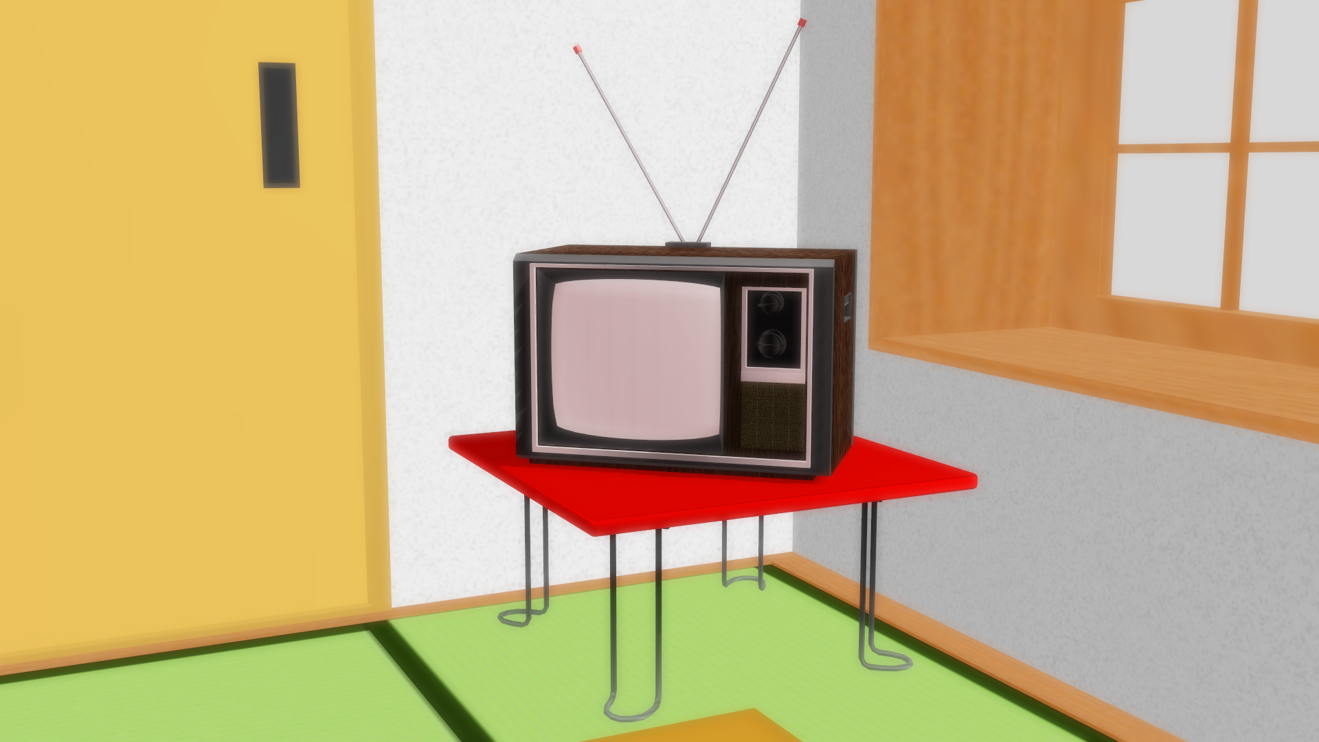 [Sketchup to MMD] Generic 1970s Style TV set by MichaelOKeefe1991 on ...