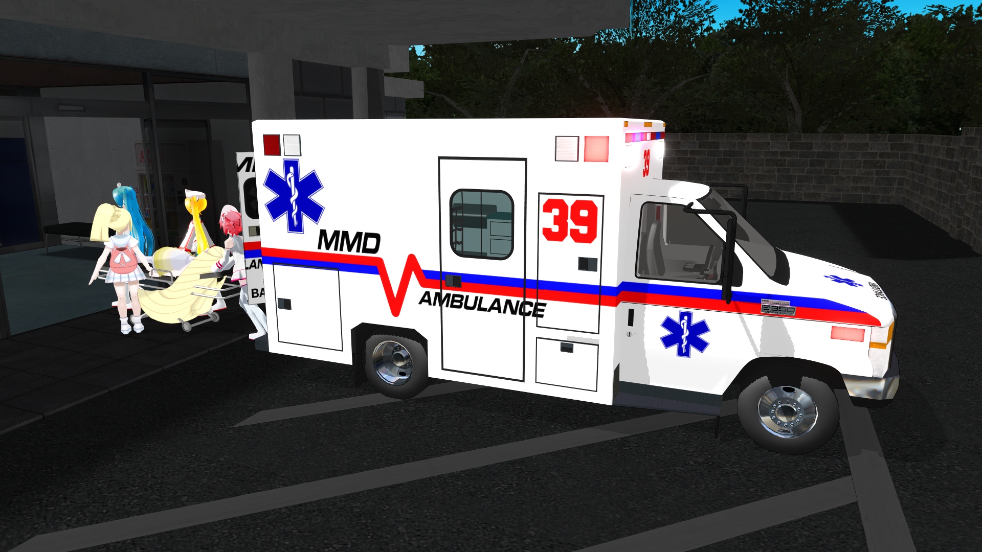 [MMD] Ford Ambulance v1.0 by MichaelOKeefe1991 on DeviantArt