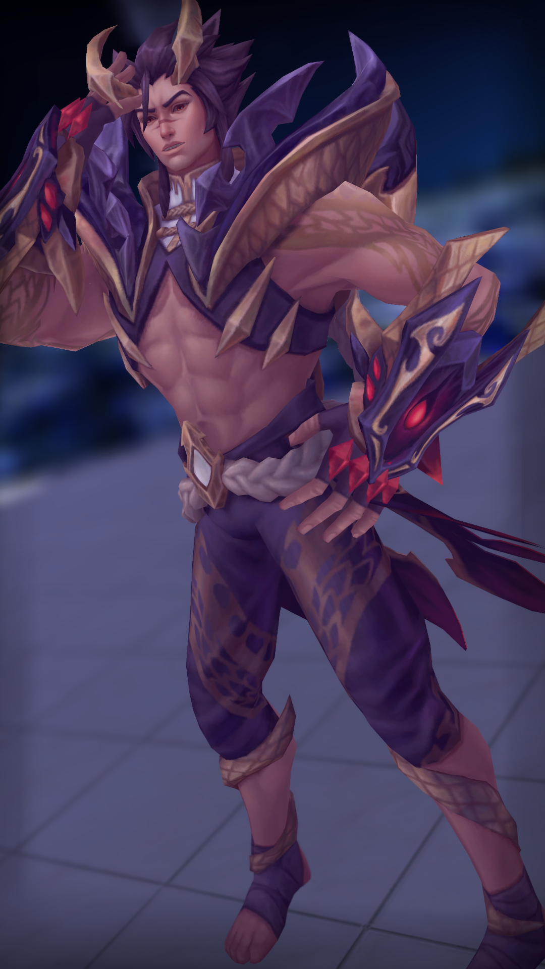 [MMD] Obsidian Dragon Sett -DOWNLOAD- by N1ghtinGalez on DeviantArt