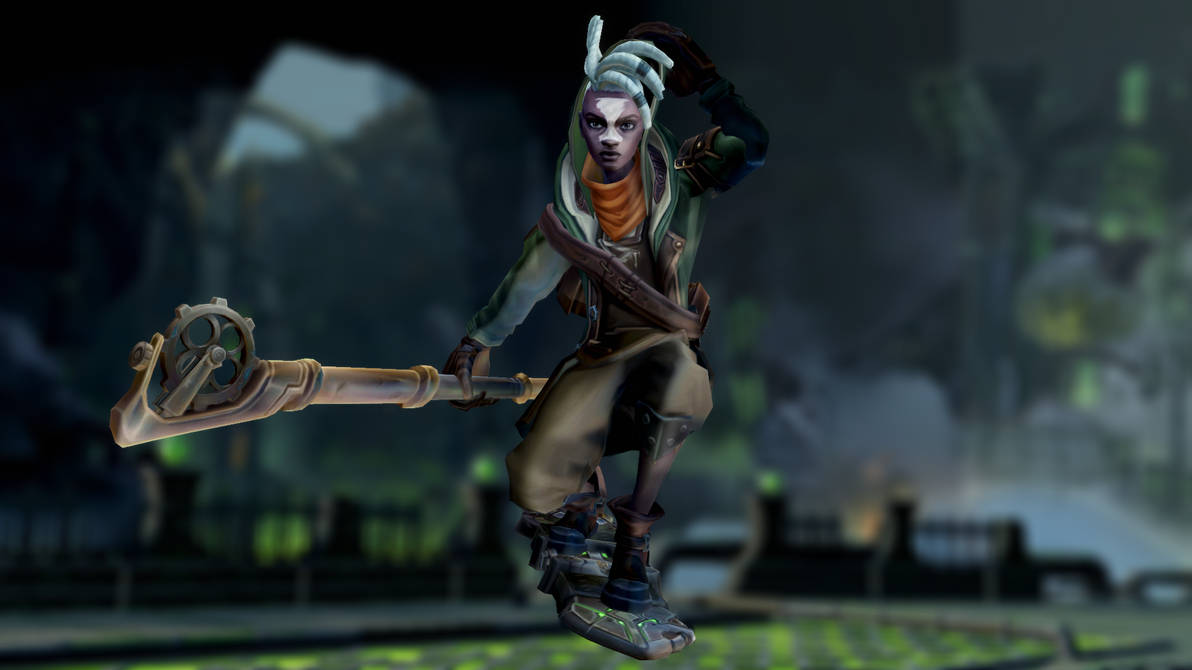 [MMD] Firelight Ekko -DL- by N1ghtinGalez on DeviantArt