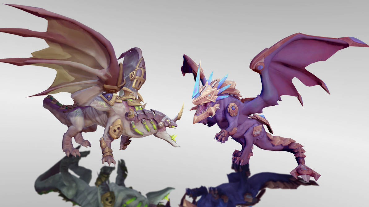 [MMD] Chem and Hextech Drakes -DL by N1ghtinGalez on DeviantArt