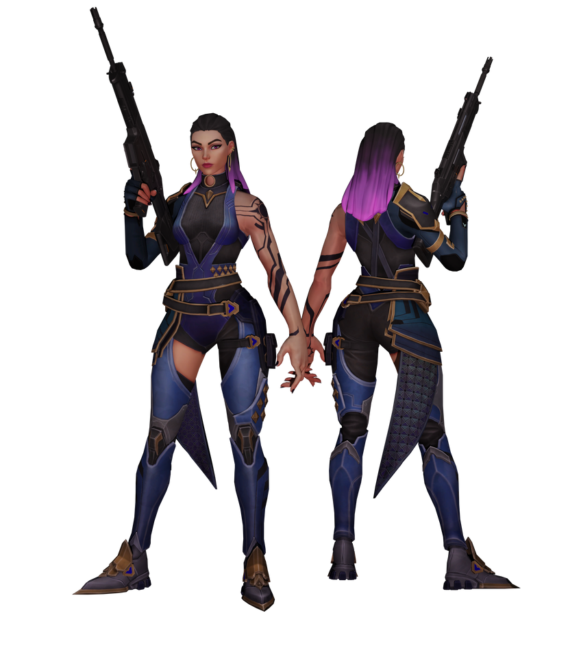 [FBX/MMD] Reyna OLD-DL by N1ghtinGalez on DeviantArt