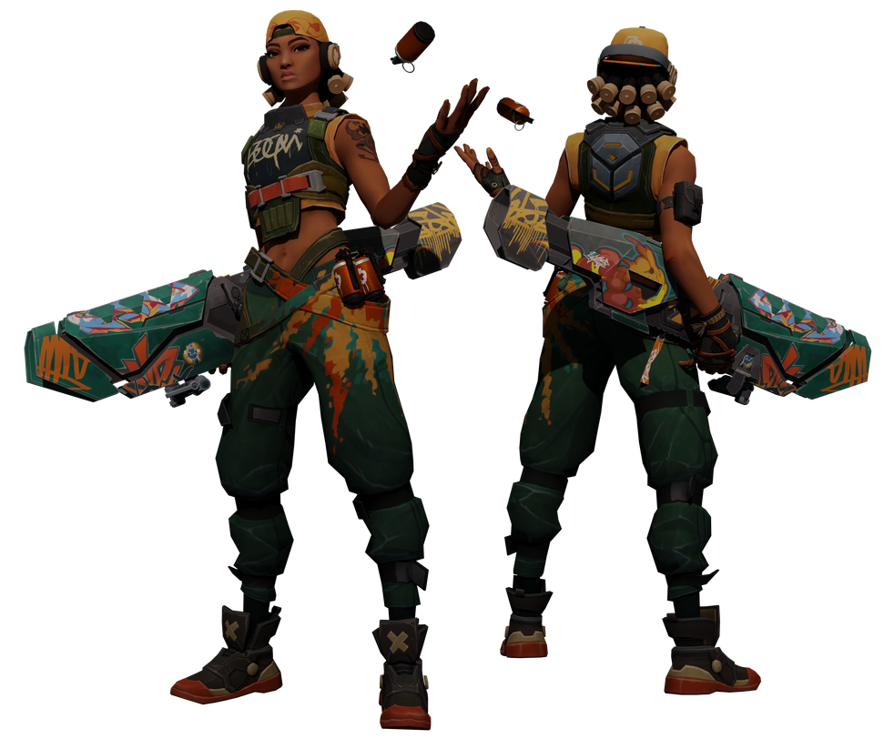[FBX/MMD] Raze -DL by N1ghtinGalez on DeviantArt