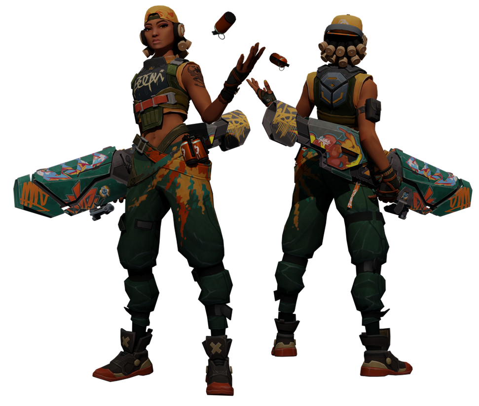 [FBX/MMD] Raze OLD -DL by N1ghtinGalez on DeviantArt