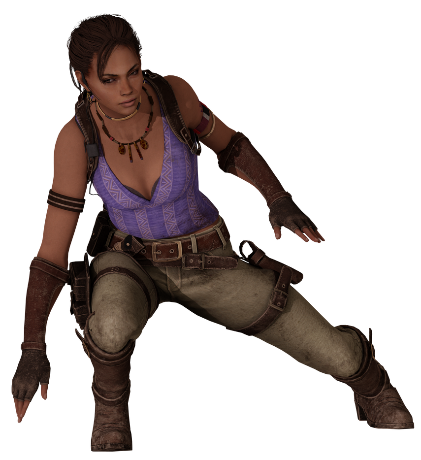 [DBD-FBX] Sheva Alomar -DL by N1ghtinGalez on DeviantArt