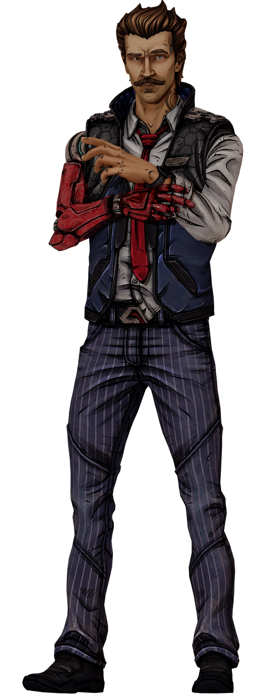 [FBX] Borderlands 3 - Rhys Strongfork -DL by N1ghtinGalez on DeviantArt