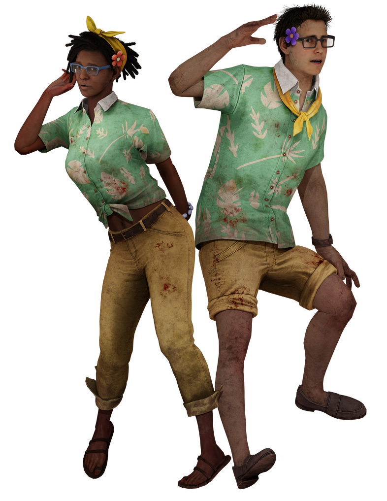 Dbd Fbx Dwight N Claudette Hooked On You Set Dl By N1ghtingalez On Deviantart