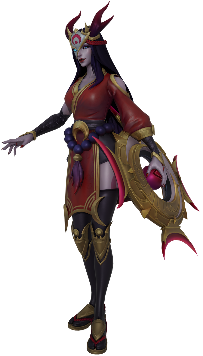 [MMD/FBX] Bloodmoon Sivir Rift ver -DL by N1ghtinGalez on DeviantArt