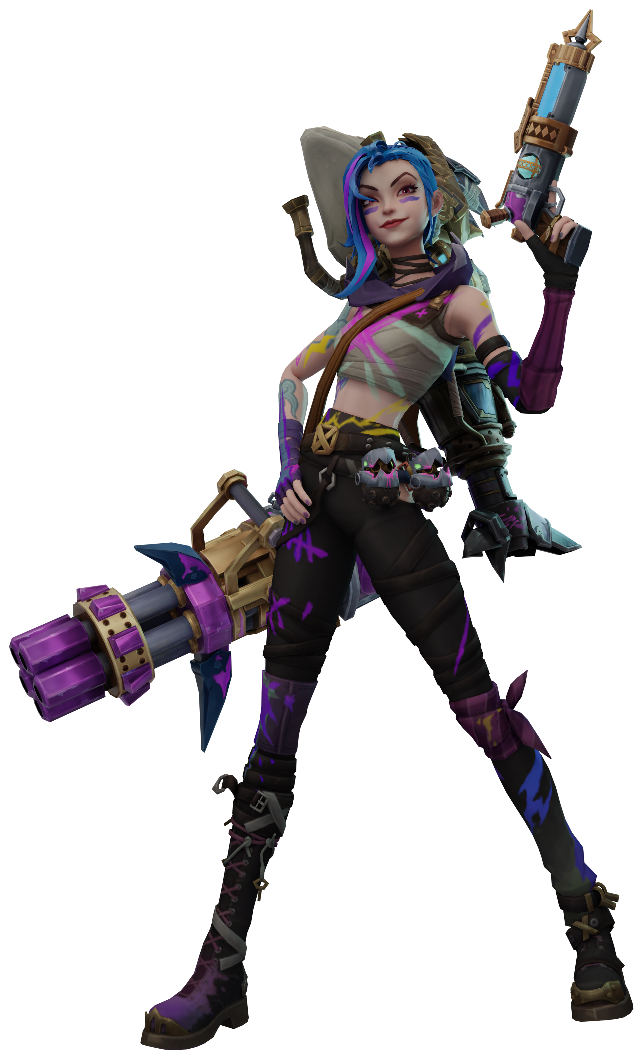 [MMD/FBX] Arcane Prodigy Jinx Rift ver -DL by N1ghtinGalez on DeviantArt