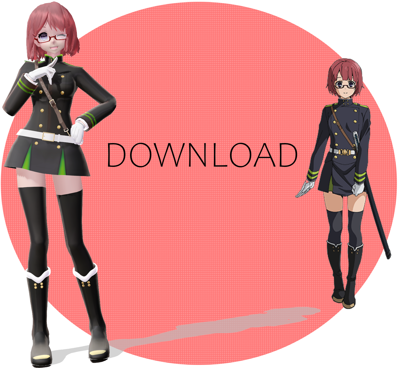 MMD - OWARI NO SERAPH - YAYOI ENDOU *UPDATED DL* by LetAikoSellUGeico ...