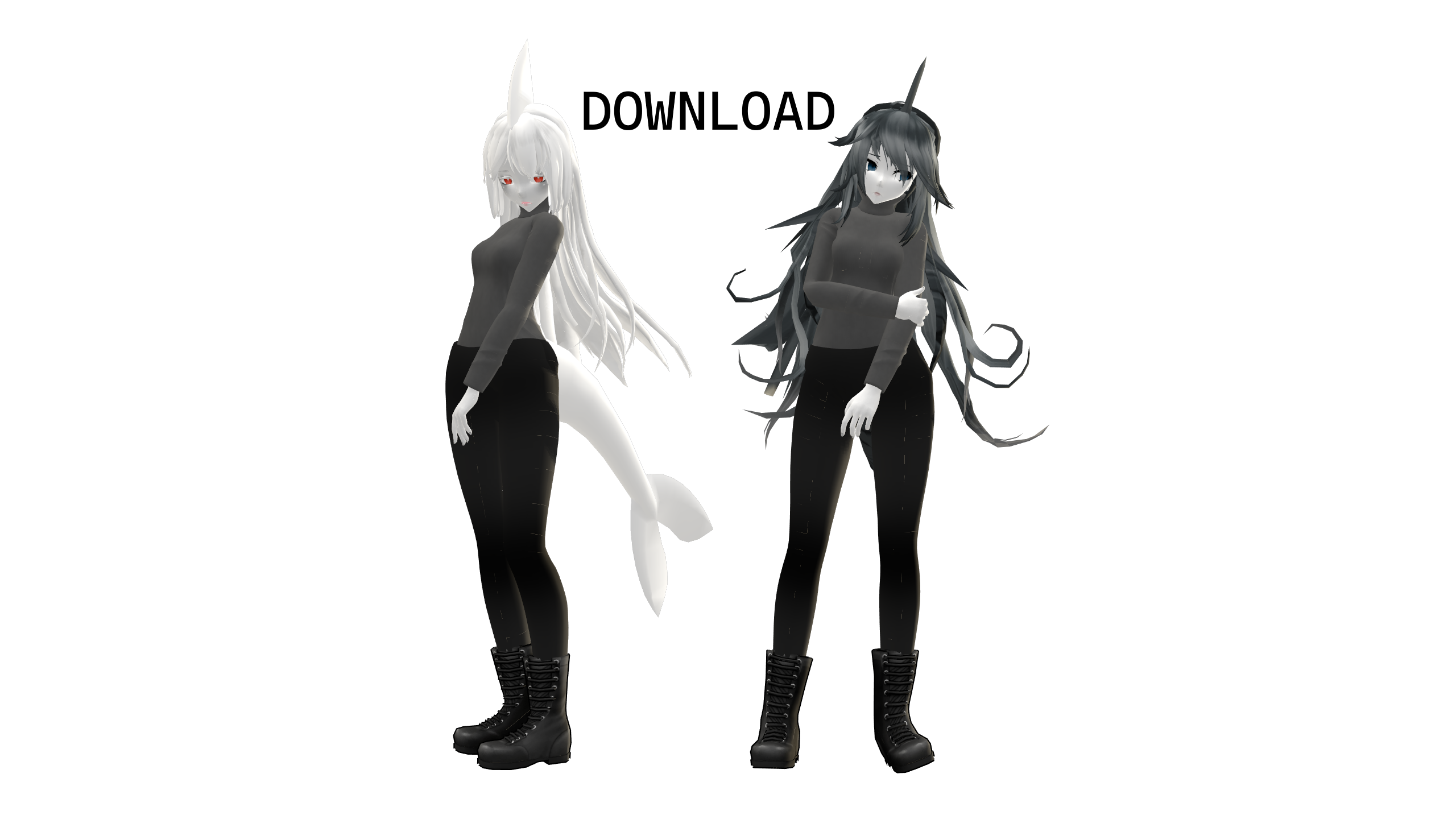 MMD - Teenage Sally and Samemi - WATGBS *DL* by LetAikoSellUGeico on ...