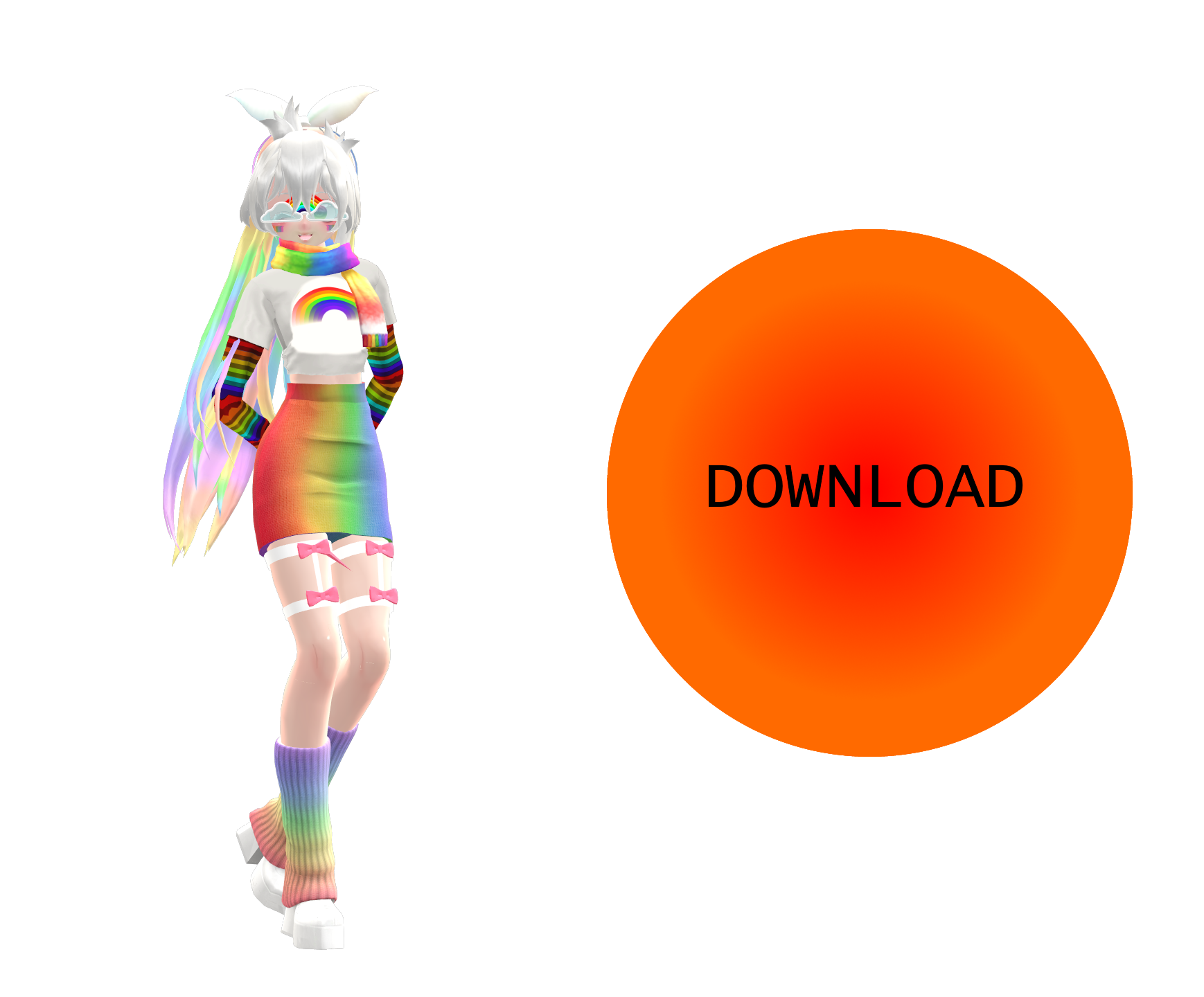 TDA Rainbow Girl *DL* by LetAikoSellUGeico on DeviantArt