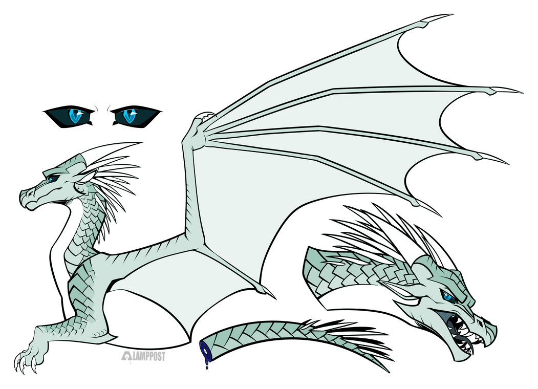 IceWing Adoptable [CLOSED]: 40 points by Galaxii-cat on DeviantArt