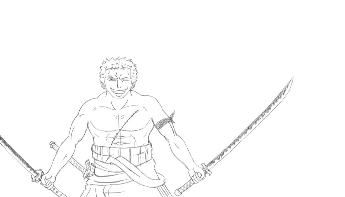 One Piece - Zoro sketch (eskiz) by memocih on DeviantArt