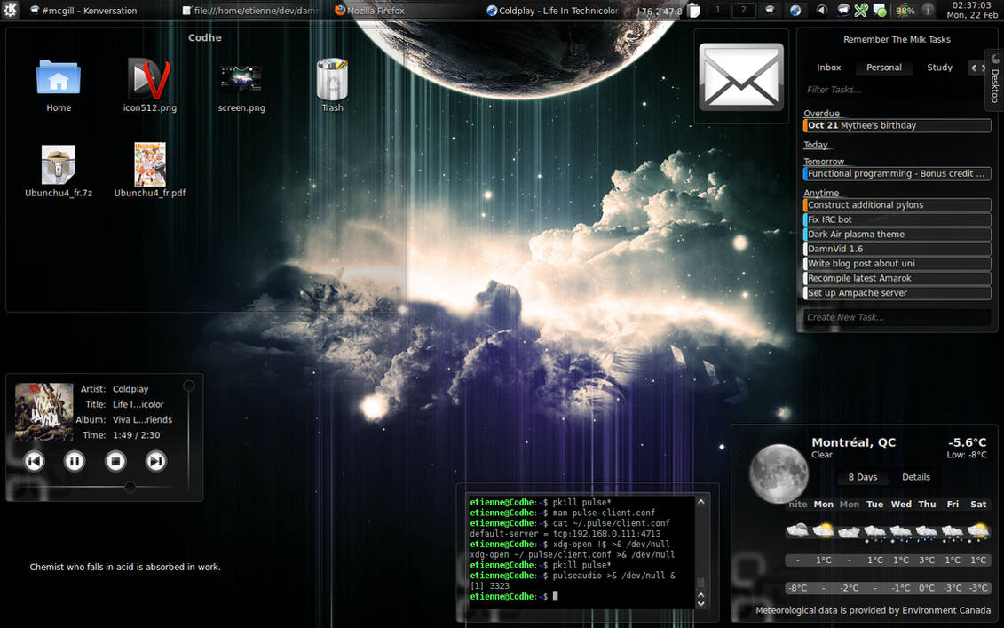 Dark Wind - KDE4 Plasma Theme by WindyPower on DeviantArt