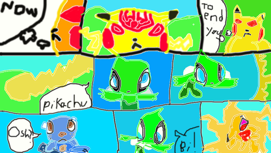 Evil Pikachu pt 6 (my version) by Flutterbat8889 on DeviantArt