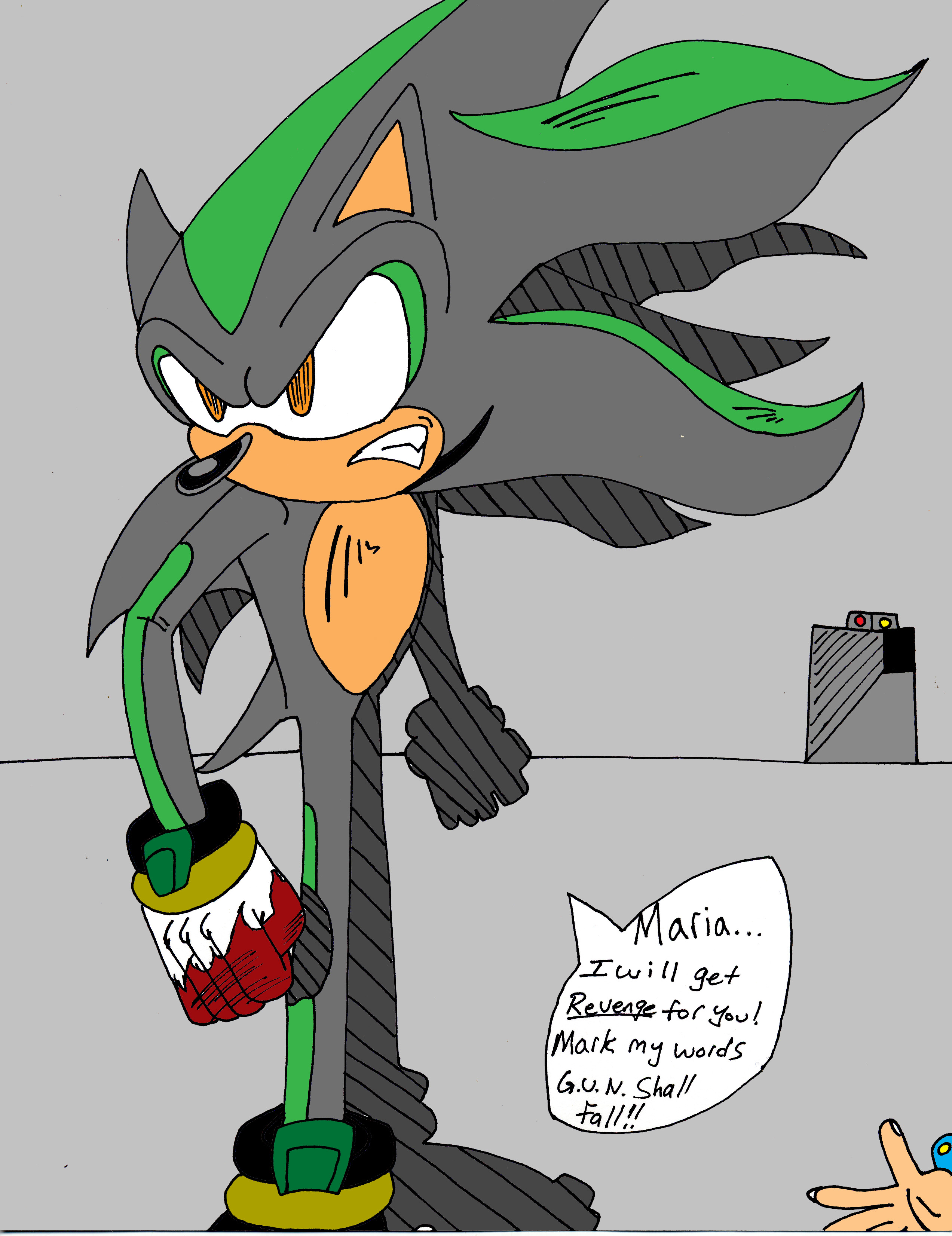 Cyrus the hedgehog comic page by Cy2 on DeviantArt