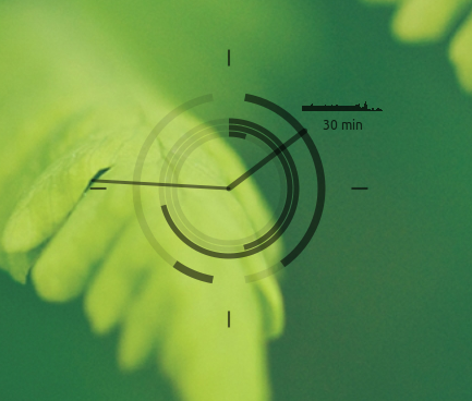 Minimal Conky Clock II by 1inux on DeviantArt