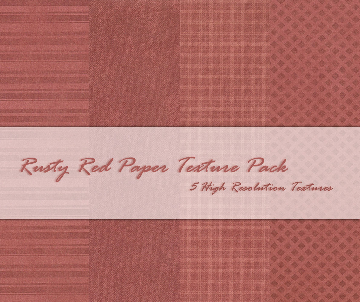 Rusty Red Paper Texture Pack by powerpuffjazz on DeviantArt