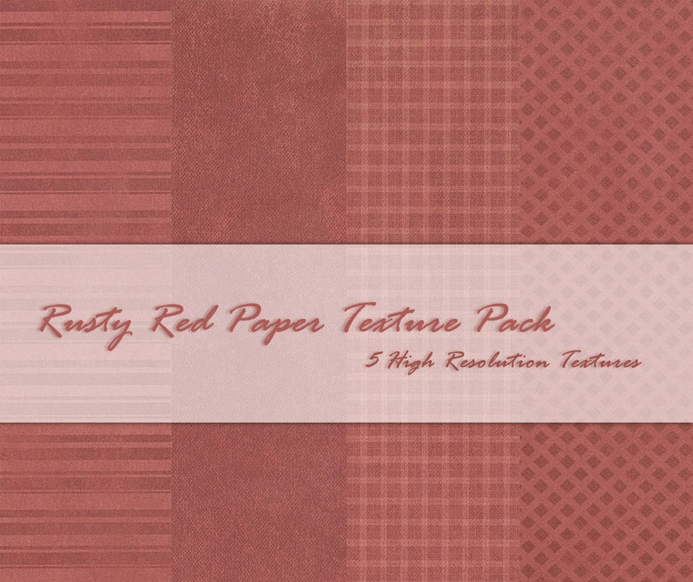 Rusty Red Paper Texture Pack by powerpuffjazz on DeviantArt
