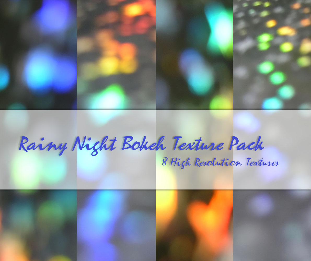 Rainy Night Bokeh Texture Pack by powerpuffjazz on DeviantArt