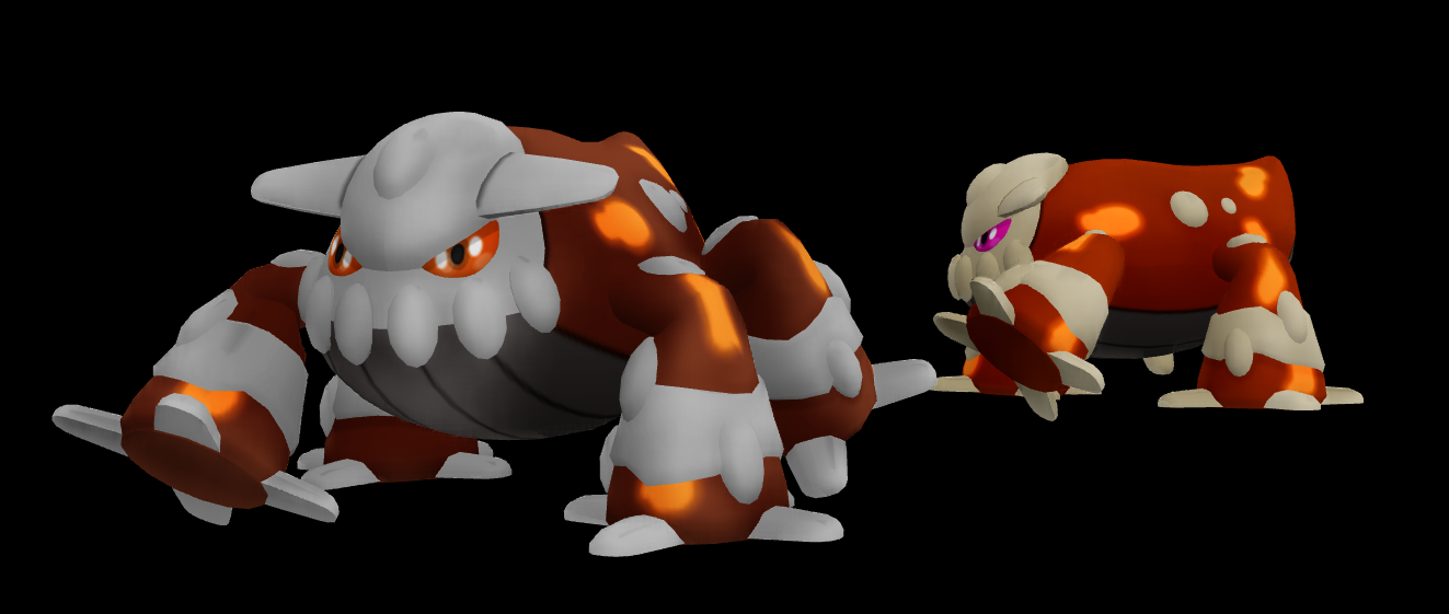 [MMD] Heatran + DL by mist-of-wind on DeviantArt