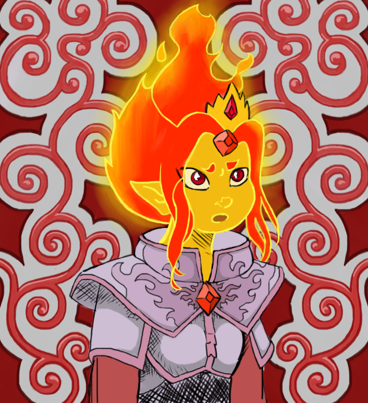 Flame Princess by Fivellion on DeviantArt