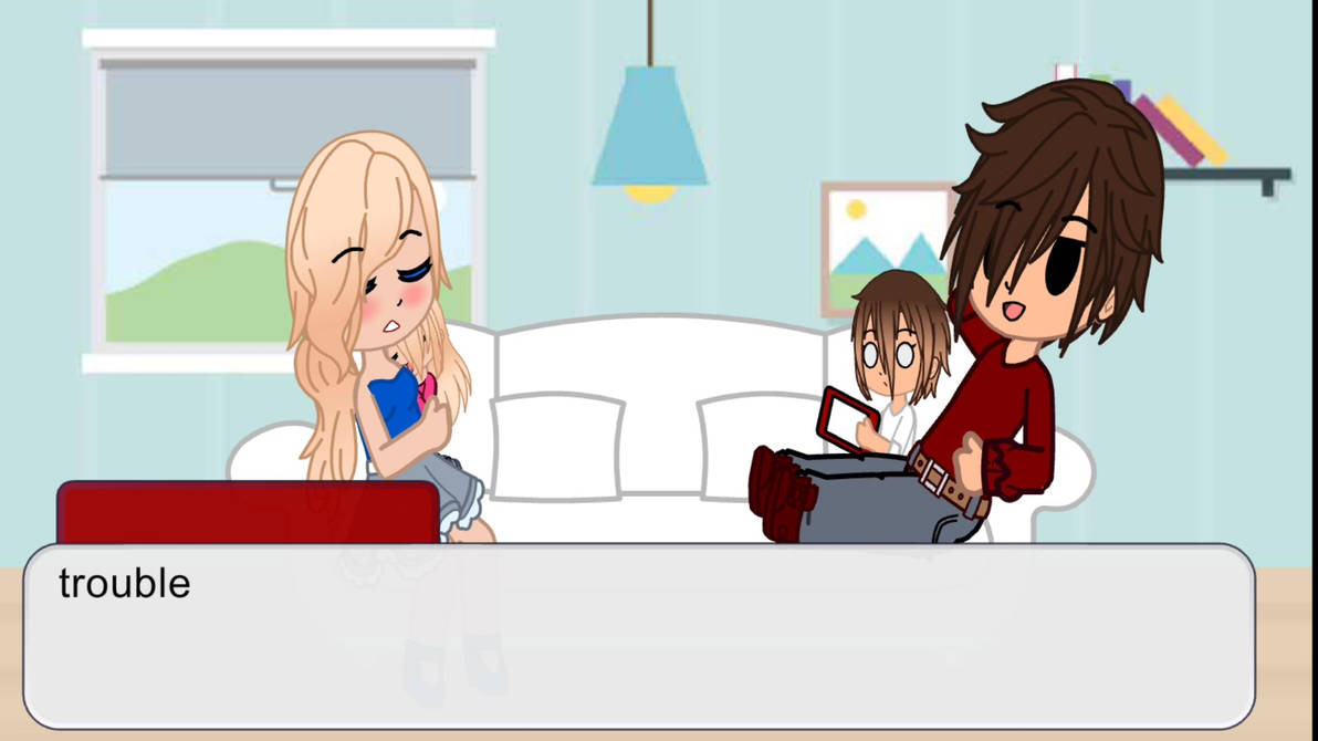 What I do when I'm bored on gacha by ElaineWolfDraws on DeviantArt