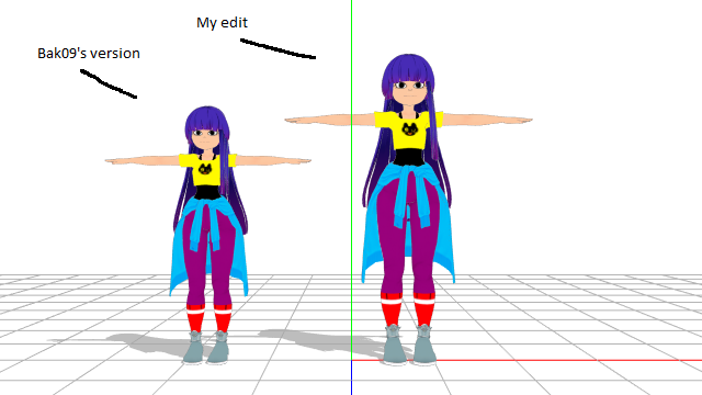 Miko Kabota model size upgrade dl by Popgamer06 on DeviantArt
