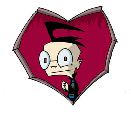 Happy Hearts Day - Dib by SecretlyIrken on DeviantArt