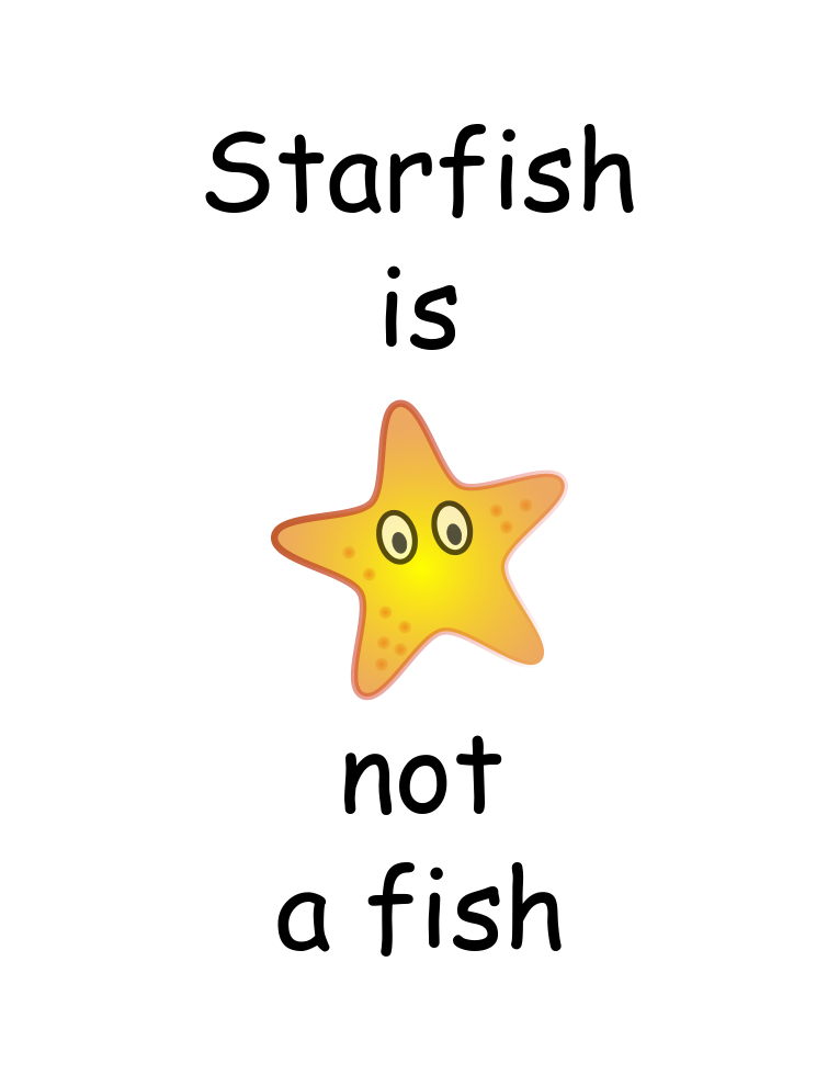 starfish is not a fish by KerajRublev on DeviantArt