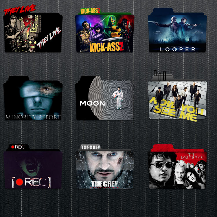 Movie Folder Pack 4 by ProfessorLidenbrock on DeviantArt