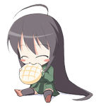 Sana Meron Pan Eating by Kaza-SOU on DeviantArt