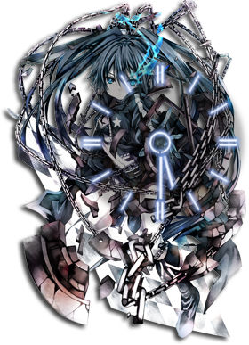 Black Rock Shooter Clock by Kaza-SOU on DeviantArt