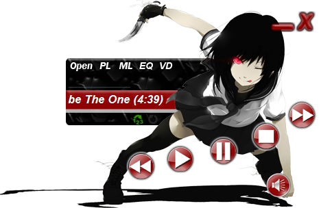 Assassin Girl Winamp Skin by Kaza-SOU on DeviantArt