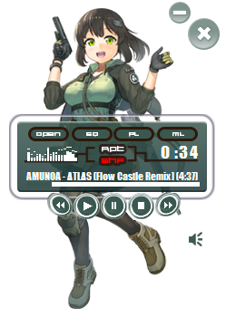 Military Girl Winamp 2 by Kaza-SOU on DeviantArt