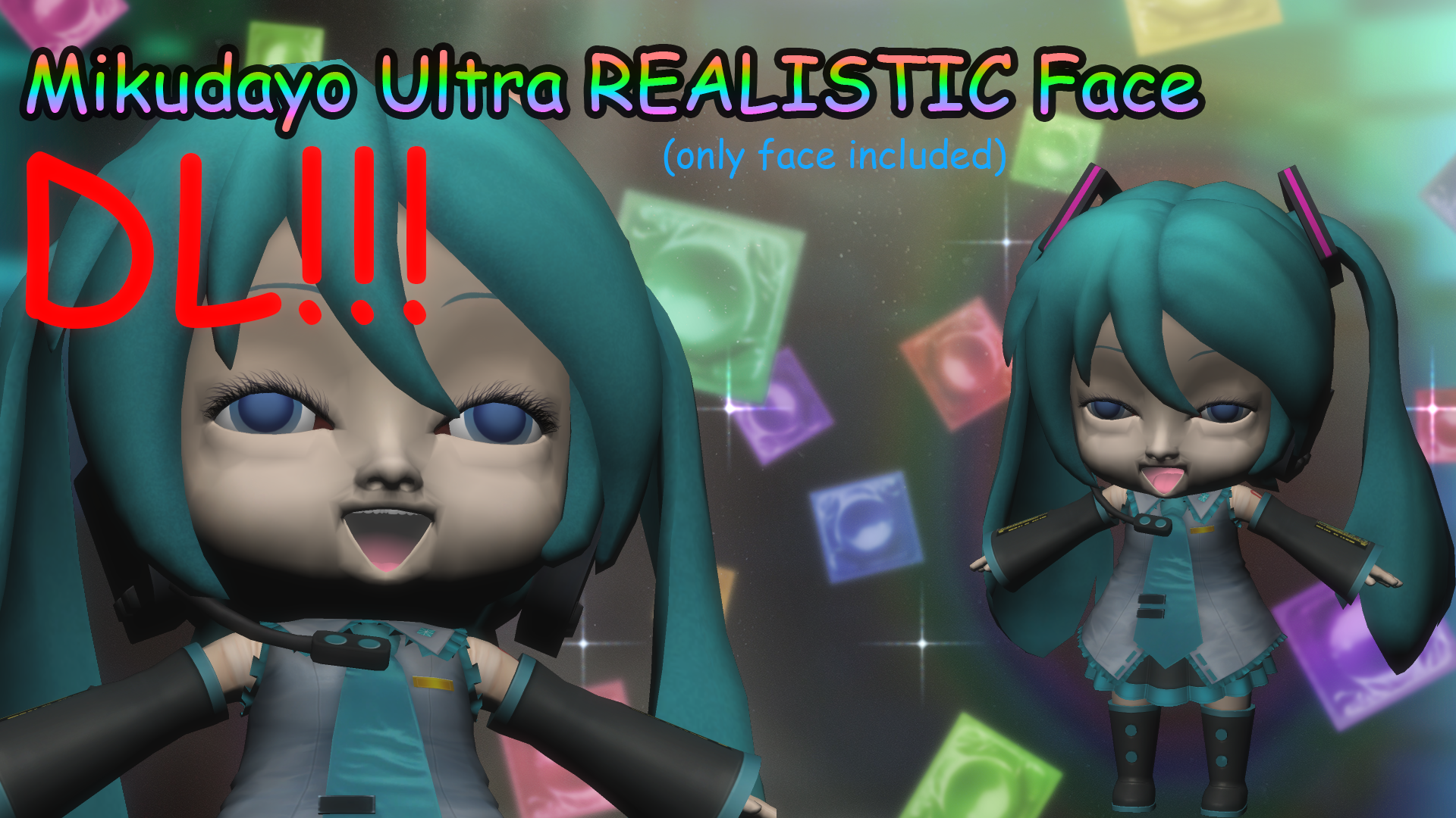 Mikudayo Ultra Realistic Face DL by KH40 on DeviantArt