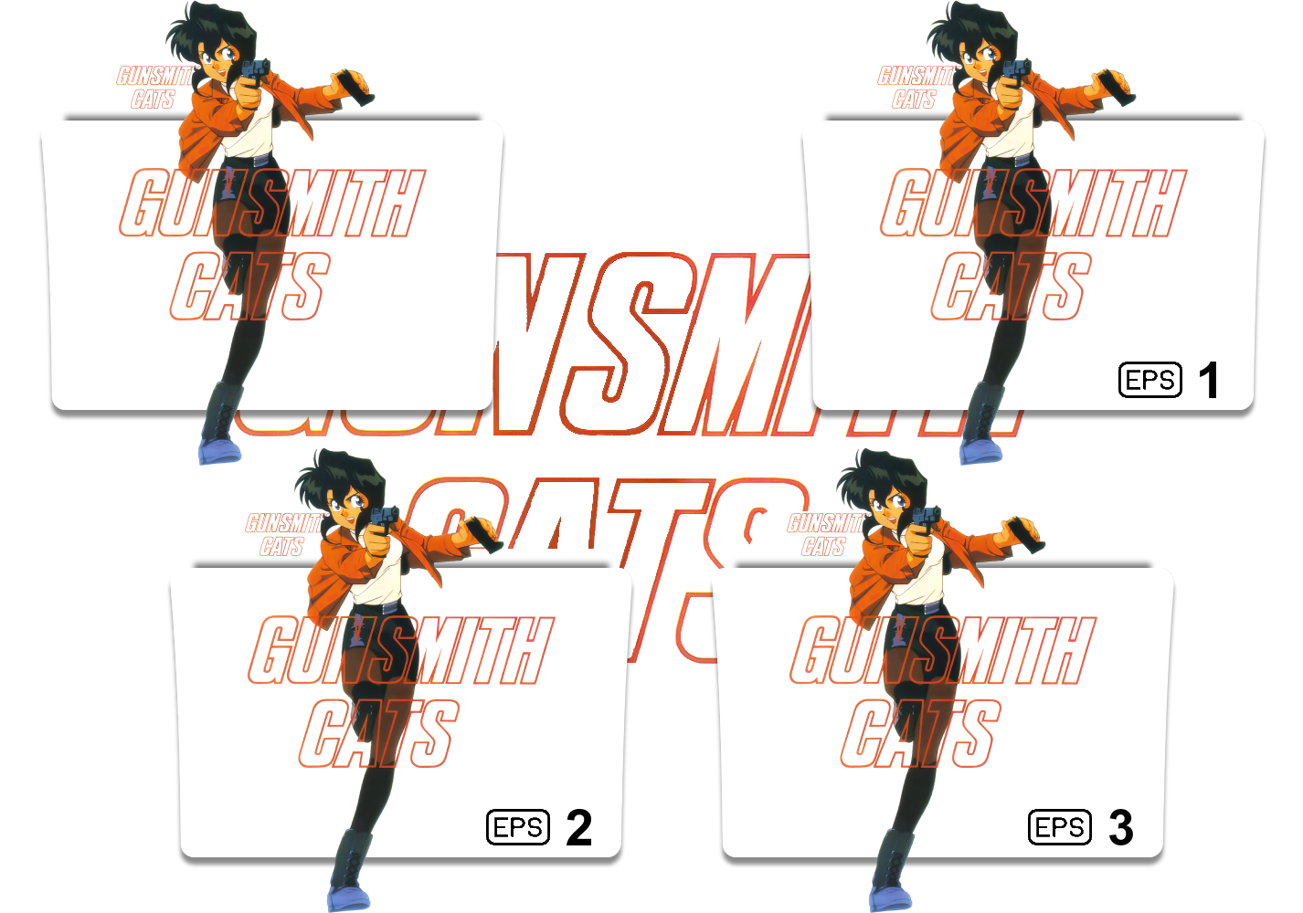 Gunsmith Cats (1995) Folder Icon Set by MrNMS on DeviantArt
