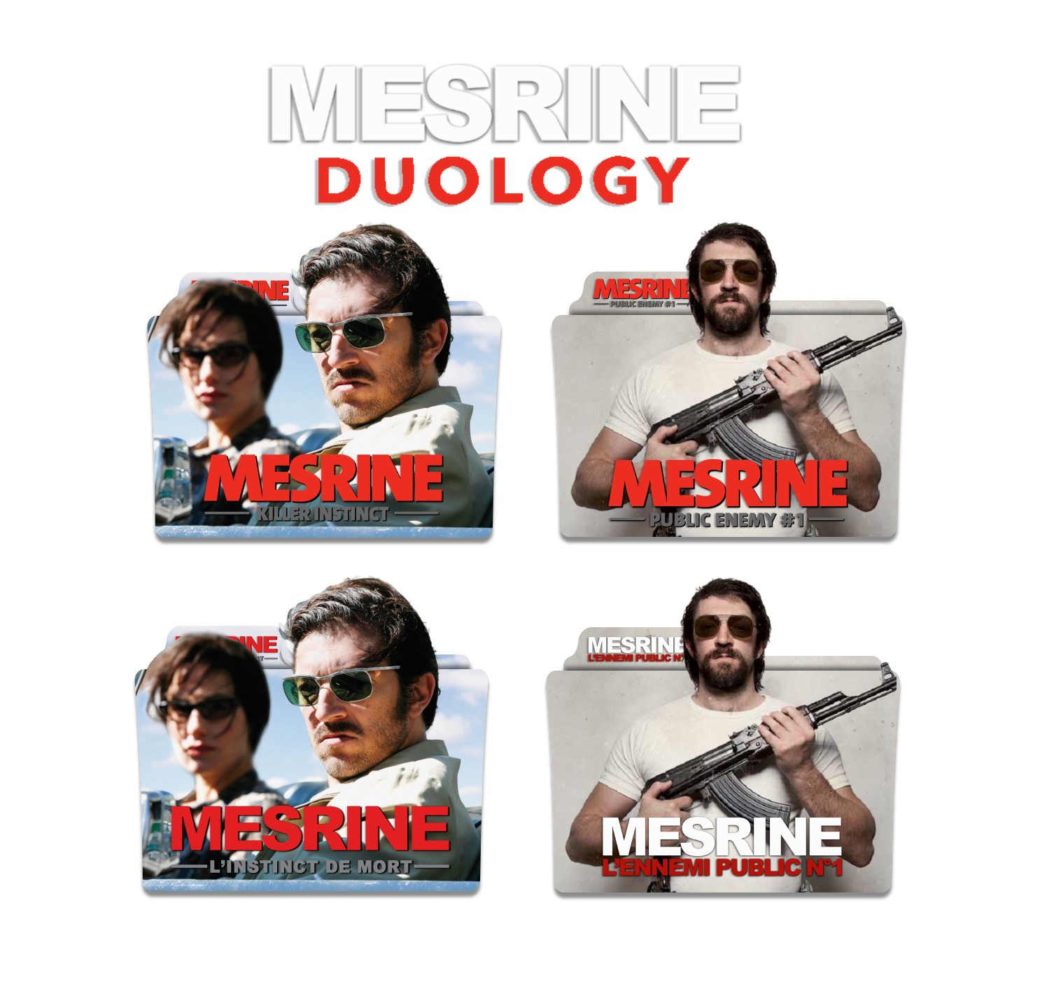 Mesrine (2008) Duology Movie Folder Icons by MrNMS on DeviantArt
