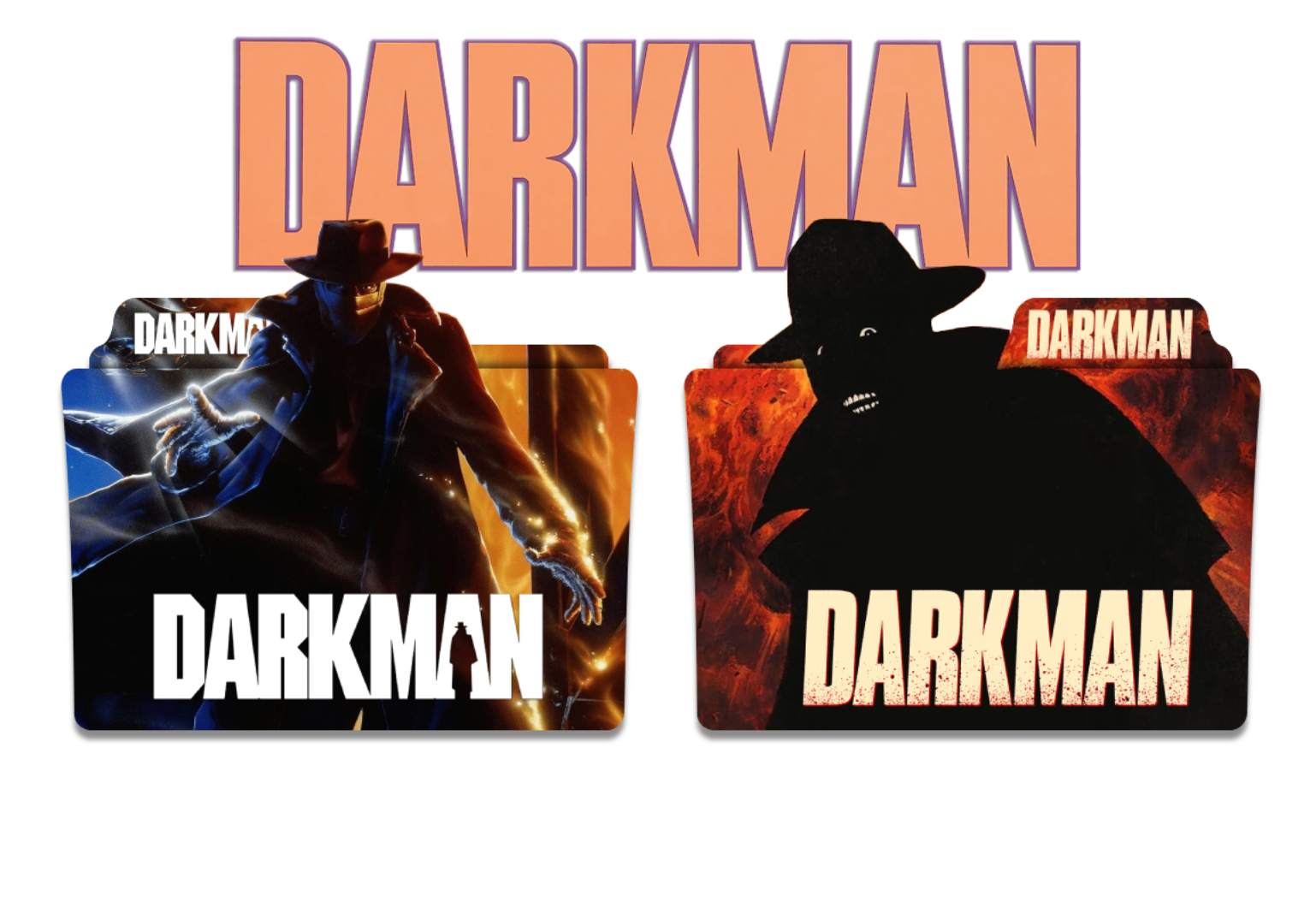 Darkman (1990) Movie Folder Icons by MrNMS on DeviantArt
