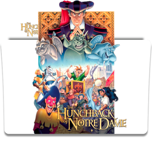 The Hunchback of Notre Dame 1996 Movie Folder Icon by MrNMS on DeviantArt