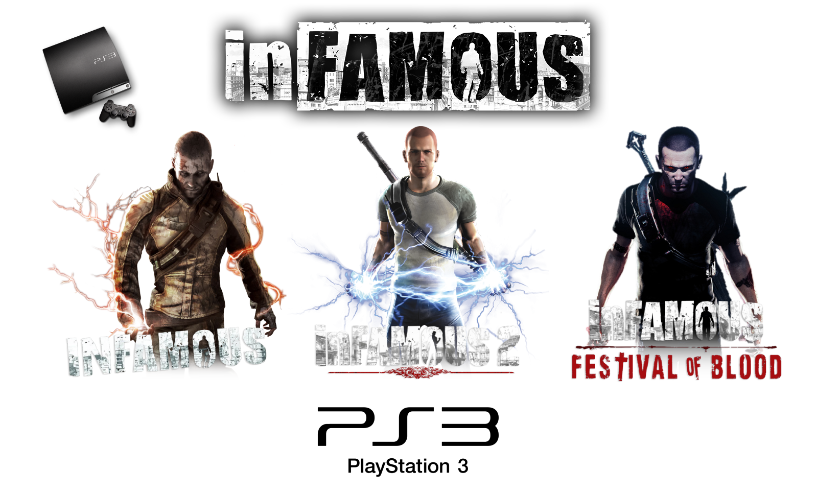 Infamous Game Series Dock Icons by MrNMS on DeviantArt